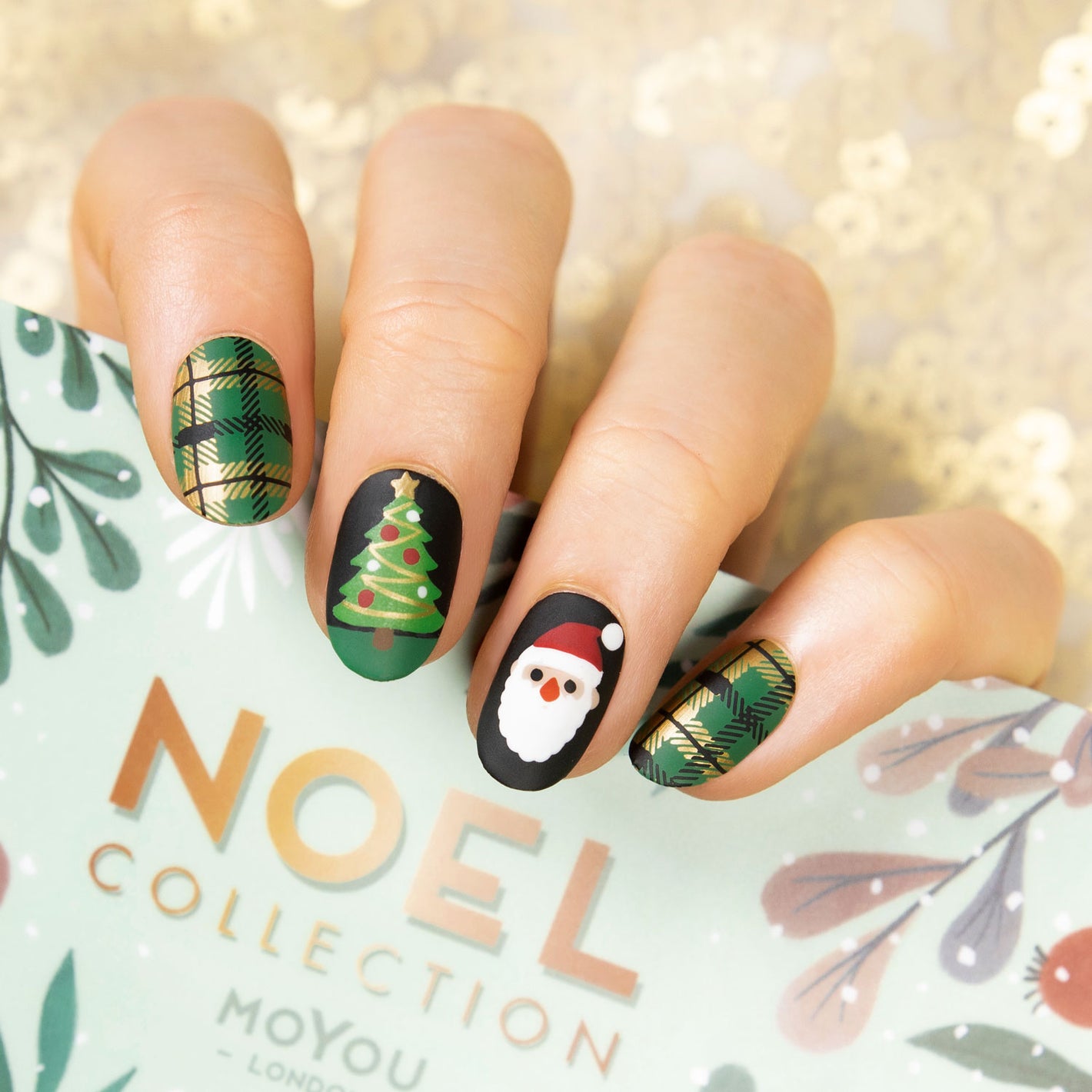 ELF COLLECTION | Christmas Nail Stamping Plates | MoYou London